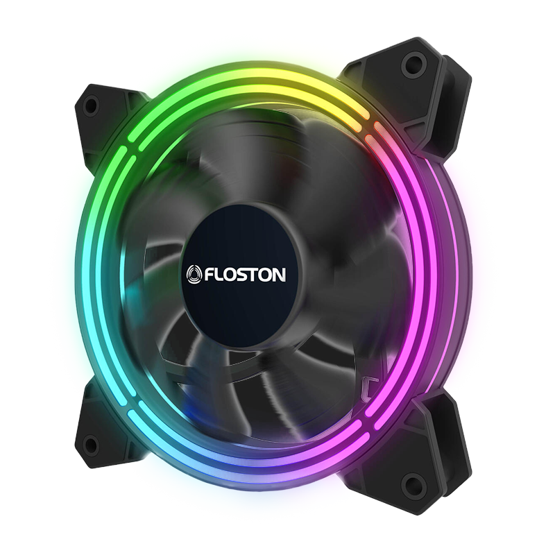 HALO RGB RAINBOW PWM LED3xfan KIT – Floston